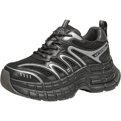 TATA他她老爹鞋2025冬季新款时尚休闲鞋百搭厚底跑步鞋CKJ01CM5