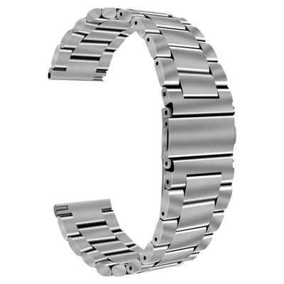 适用华为gt5手表gt4三珠金属手表带watch5/3/gt2pro智能华米GTR小米gt6Pro磁吸替换带荣耀magic2男女款三星