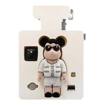 cocobear小香风暴力积木熊摆件