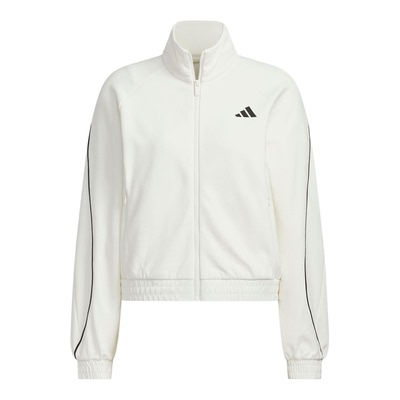 Adidas/阿迪达斯正品春秋女士运动针织垂坠挺阔夹克外套KC0017
