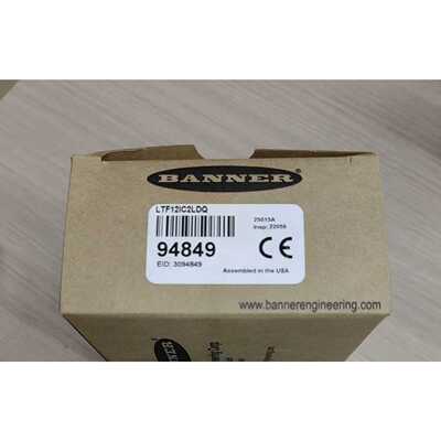 议价BANNER邦纳激光传感器LTF12IC2LDQ，全新原厂，低价出售