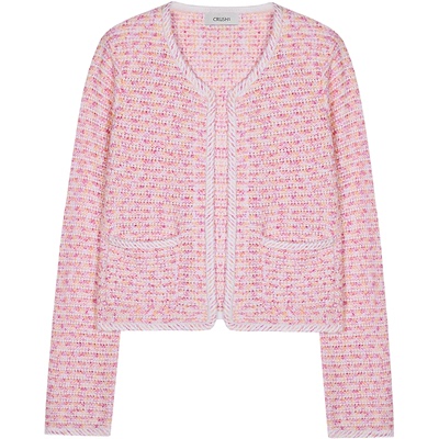 CRUSH彩点花呢长袖夹克