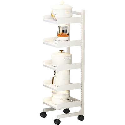 新款厨房夹缝置物架窄缝储物柜子