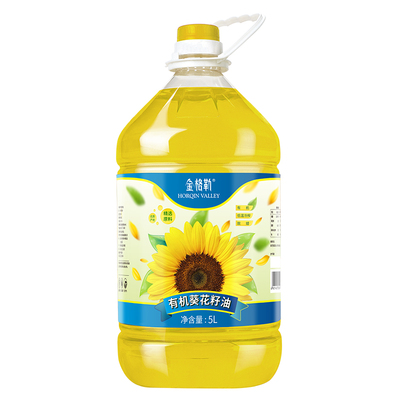 金格勒冷榨葵花籽油5L