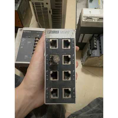 议价可维修PHOENIX菲尼克斯网络交换机FLSWITCHSFN8TX289全新二手