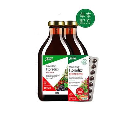 salus红版铁元铁片补铁组合