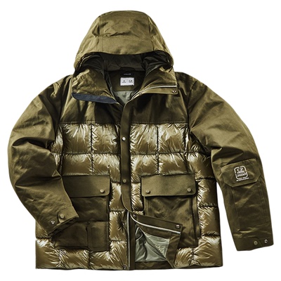 蜘蛛C.P联名限量连帽厚羽绒服