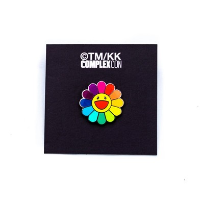 村上隆国内现货展会限定七彩徽章