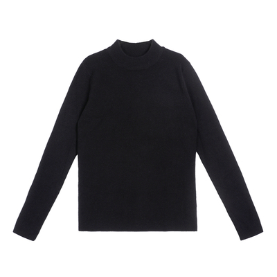 小O爸男婴童 宝宝打底毛衣冬季安迪绒半高领纯色婴儿红色新年衣服