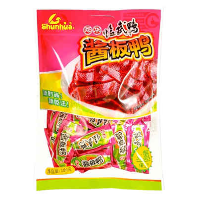 舜华充氮酱板鸭辣味临武鸭