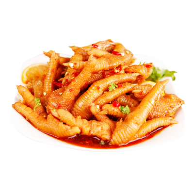 粤桂味香辣鸡爪商用批发12斤装