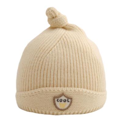 宝宝帽子秋冬针织毛线帽婴儿超萌小揪揪套头帽冬季超萌保暖包头帽