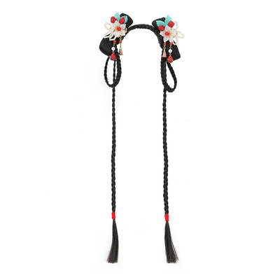 造型明制儿童汉服发髻古风