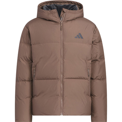 Adidas/阿迪达斯正品PUFFY DOWN JKT男士连帽保暖羽绒服KC5945