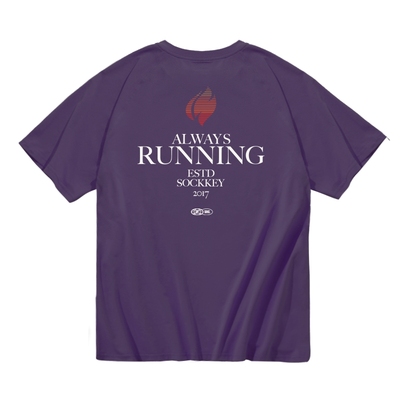 SOCKKEYSorona火焰印花短袖T恤