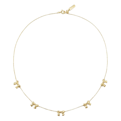 芭蕾风蝴蝶结choker项链韩国女团