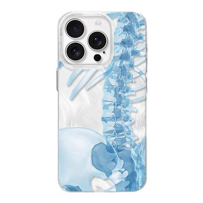 【艺术感拉满】冷淡风骷髅手机壳