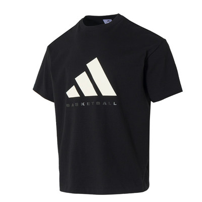 阿迪达斯男女同款运动短袖T恤