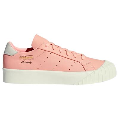 阿迪达斯女士休闲厚底平底松糕鞋