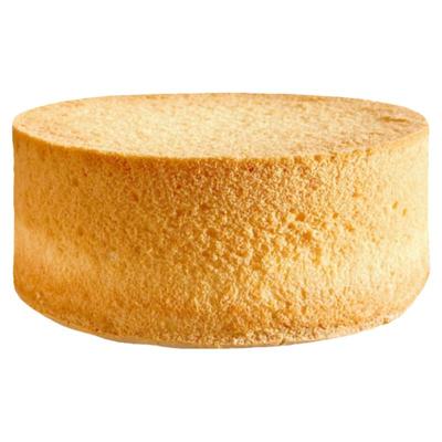 现烤低糖微甜戚风蛋糕胚6寸8寸生日蛋糕胚半成品现成底胚蛋糕练习