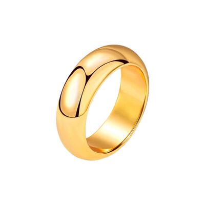 珠宝黄金色花丝镶嵌凤凰金珠戒指