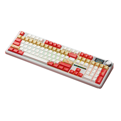 马年限定-狼蛛F108pro三模键盘