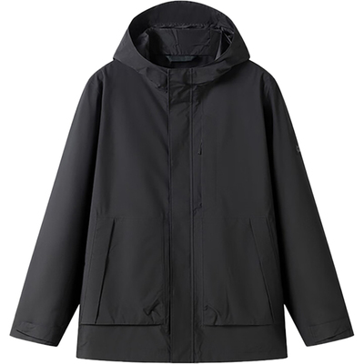 狼爪男士简约经典冲锋衣