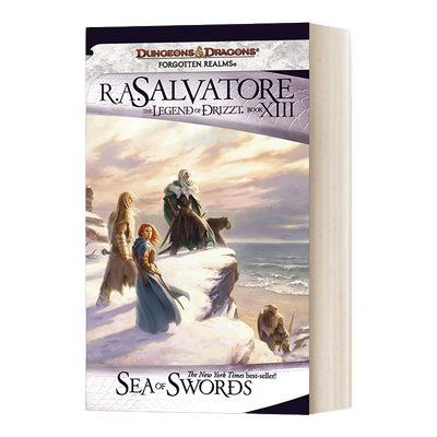 英文原版小说 Sea of Swords The Legend of Drizzt 龙与地下城 崔斯特传奇 黑暗之路3 剑之海 英文版 进口英语原版书籍