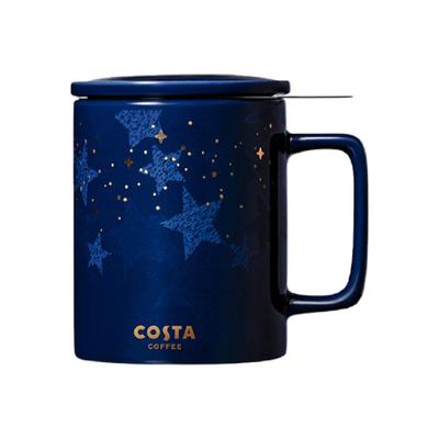 COSTA茶水分离陶瓷马克杯