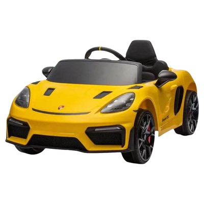 新款保时捷718正版儿童电动汽车