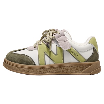 骆驼儿童运动鞋中大童防滑跑步鞋