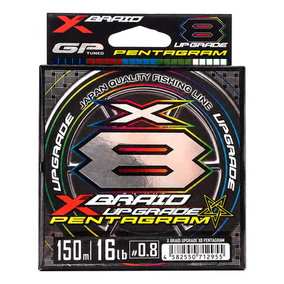 YGK PE线Upgrade  X8 PENTAGRAM 五彩原装进口正品主线路亚线鱼线