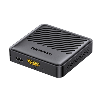 优联hdmi转typec转换器ar眼镜投屏线高清母口转接头连接线适用switch2雷鸟Xrealone电脑ps5带供电接显示器