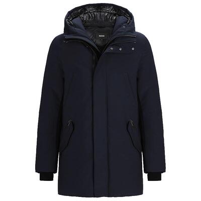 工装Mackage连帽羽绒服防风