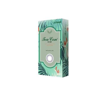科莱博茶小姐系列隐形眼镜半年抛2片混血大小直径新款舒适正品