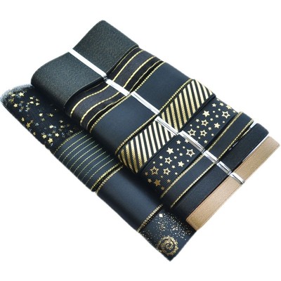 黑金套餐新手痛包装饰材料丝带