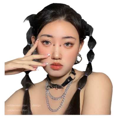 摇滚项圈多莉妮皮革女