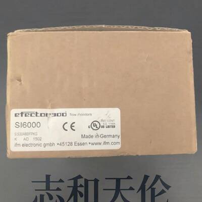 配件Plc Si6000 Flow Sensor New One Expedited Shipping for Wa