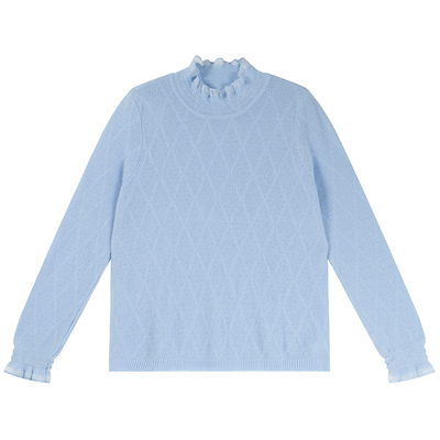 小个子弹力百搭显瘦半高领打底衫