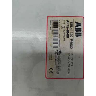 【议价-可维修】 接触器 1SBL417201R AF75-40-00/二手均有货