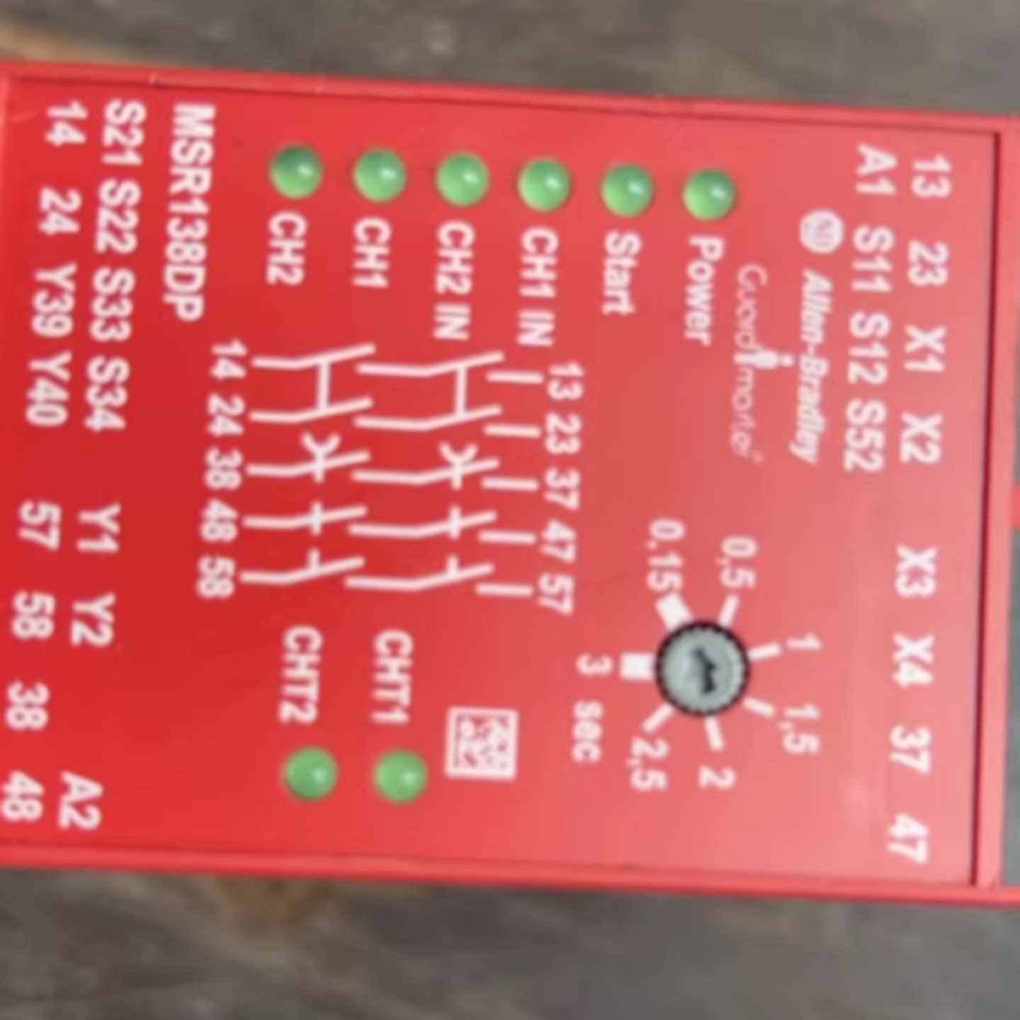 议价AB安全继电器型号MSR138DP 其他型号请咨询