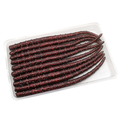 浮水路亚面条虫软饵摇摆飘落下沉