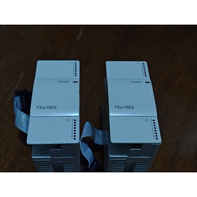可维修议价  PLCFX2N16EX输入模块共2台16点输入原装外观有正常使