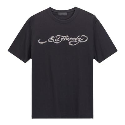【博主同款】Ed Hardy埃德哈迪秋季新款正肩男士短袖T恤