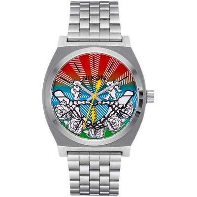 正品代购NIXON尼克松Grateful Dead感恩而死乐队小熊钢带男女手表