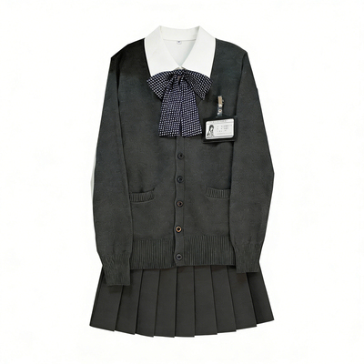 川岛私立学院风JK制服裙套装辣妹