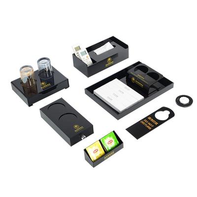 客房易耗品牙具盒收纳纸巾盒托盘