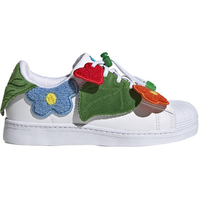 阿迪达斯三叶草大童运动休闲鞋