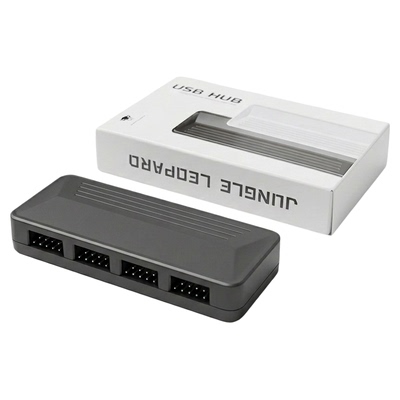 丛林豹USB一分四HUB集线器USB2.0