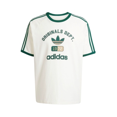 adidas阿迪达斯三叶草男复古休闲运动透气圆领短袖T恤 KD6266